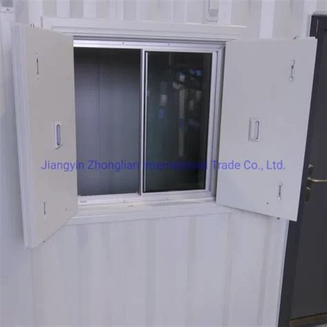 Shipping Container Window Shutter Glazing Window Steel Door And Metal Door