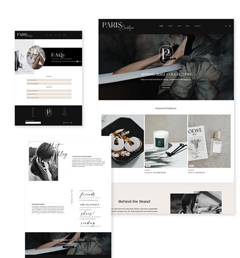 Shopify Template Showcase • Macarons And Mimosas