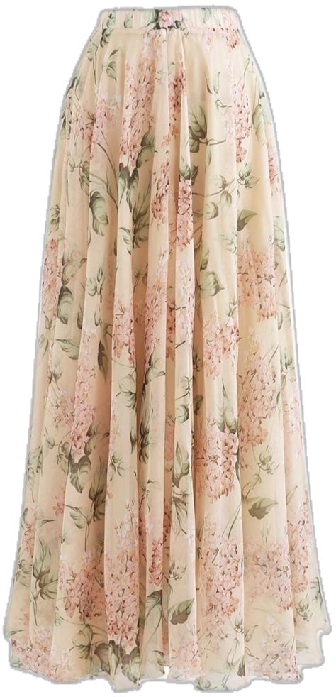 Pin By Alexandraback On My Cutouts In 2024 Chiffon Maxi Skirt Floral