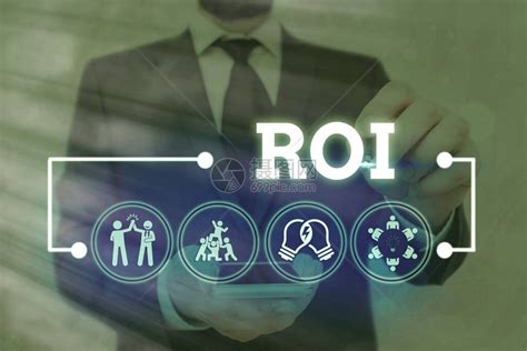 手写文本roi用于评估投资效率的概念高清图片下载 正版图片504549853 摄图网