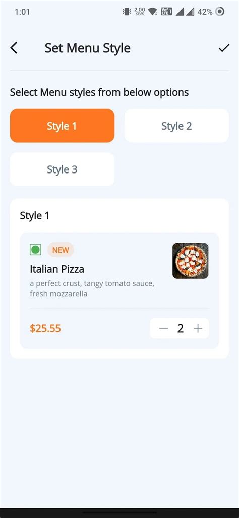 Flutter App With Laravel Backend Qr Menu Iqonic Design