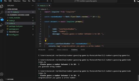 My Typescript Number Game Project Munazzah Rao Posted On The Topic Linkedin