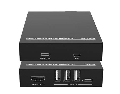 Vivolink Usb C 4k Extender Hub Tecnologia Hdbaset 3 Per La Distribuzione Dei Segnali