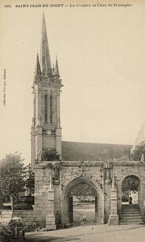Photos Et Carte Postales Anciennes De Saint Jean Du Doigt Mairie De