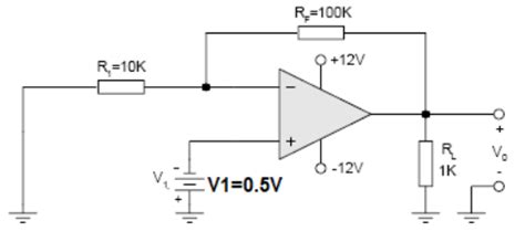 Solved Calculate The Vo Output Of The Inverting Amplifier Chegg