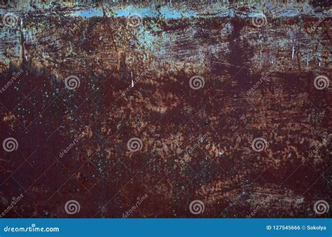 Texture Of Rusty Iron Stock Photo Image Of Design Frame