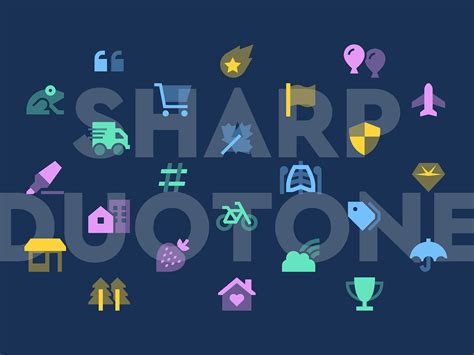 Font Awesome Sharp Duotone By Noah Jacobus For Font Awesome On Dribbble