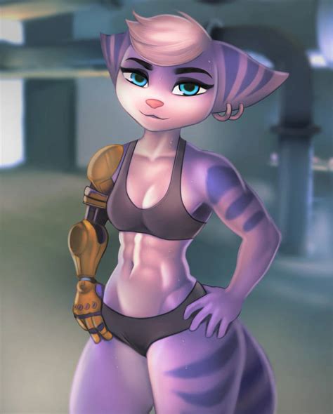 Rivet Ratchet And Clank By Aozee On Deviantart
