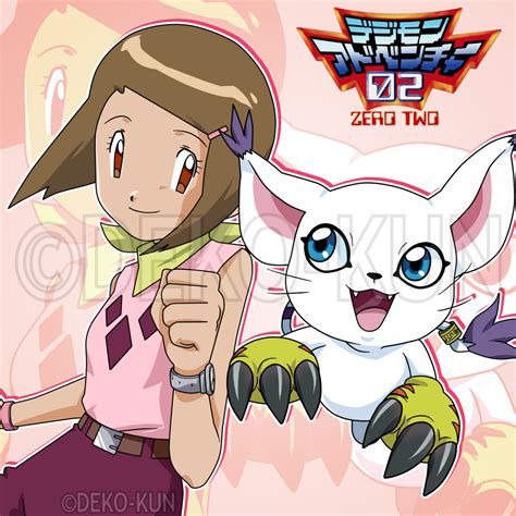 Best Partners Hikari And Tailmon By Deko Kun On Deviantart