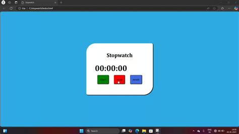 Codingjourney Stopwatchproject Webdevelopment Programminglife
