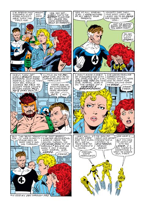 Read Online Fantastic Four 1961 Comic Issue 286