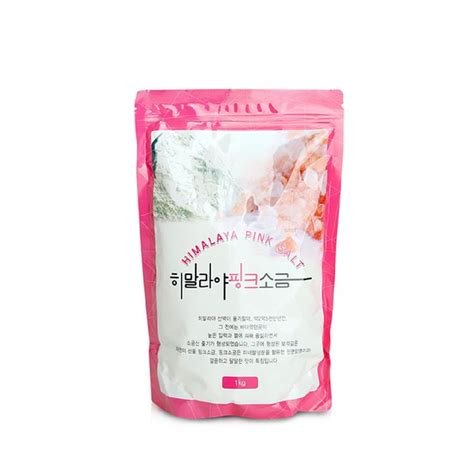 파키스탄 히말라야 핑크솔트 핑크소금팩 1kg 홈플러스 택배배송