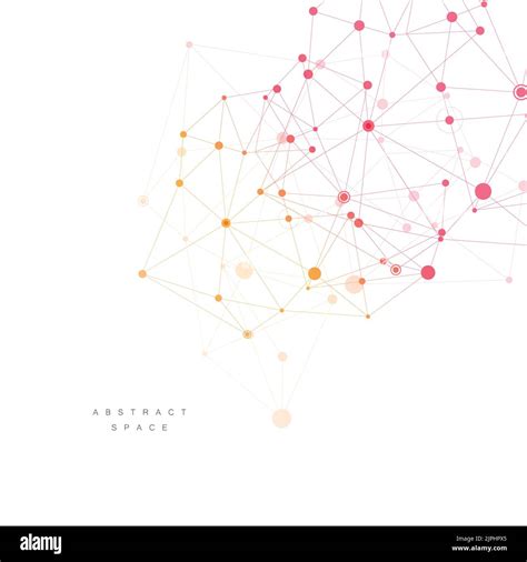 Vector Molecular Connection Technology Abstract Connection Stock Vector Image And Art Alamy