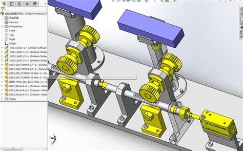 齒輪齒條提升機構3D圖紙 Solidworks設計 每日頭條