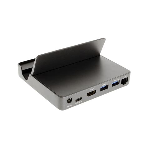 USB C Docking Station W Pass Through Charging And Gigabit Ethernet Coolgear
