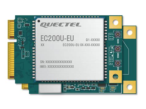 Quectel EC200U EU Mini PCIe LTE BT GNSS Module Mini PCIe GNSS LTE BT 4 2