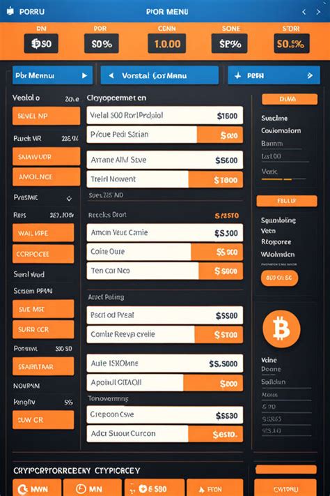 Porn Menu Selling Various Cryptocurrency By Ryan Wrocklage Playground