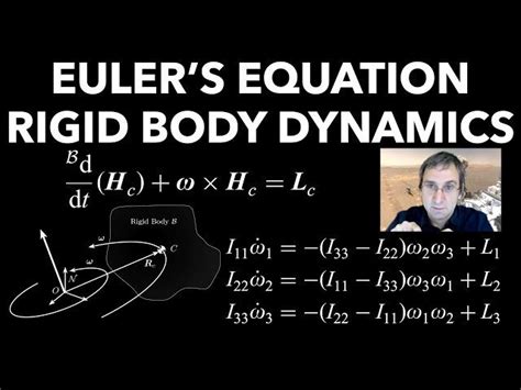 free video euler s equations of rigid body dynamics derived