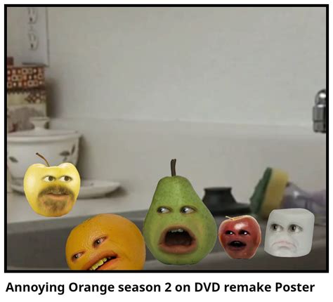 Annoying Orange Season 2 On Dvd Remake Poster Comic Studio