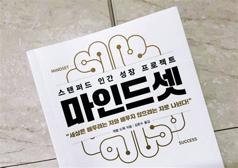 책 캐럴 드웩의 마인드셋｜고정 마인드셋 Vs 성장 마인드셋 ｜성장할 수 있다는 믿음이 인생을 바꾼다 네이버 블로그
