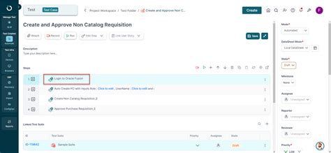 Creating And Using A Reusable Component In Test Case
