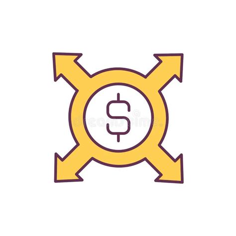 Value Chain Components Vector Infographic Template Stock Vector Illustration Of Inbound