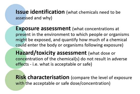 Risk Assessment Of Chemicals Enrisks Environmental Risk Sciences