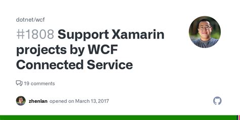 Support Xamarin Projects By WCF Connected Service Issue Dotnet Wcf GitHub