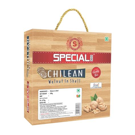 Buy Special Choice Chilean Walnut Inshell Tohfa 500g X 2 Online And Get