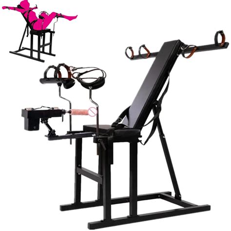 Bdsm Metal Armchair Handcuffs Bondage Furniture Sexual Position Seat Erotic Games Adult Sex Toys