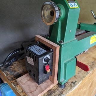 Variable Speed Midi Lathe Conversion Kit With 3 4HP Motor For Turncrafter Jet And Delta