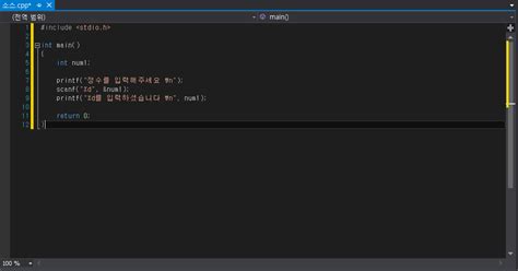 찍찍이 블로그 C언어 프로그래밍 입력