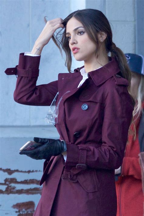 Eiza Gonzalez On The Set Of Baby Driver In Atlanta