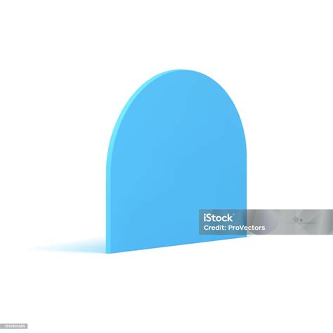 파란색 곡선 벽 아이소메트릭 수직 스탠드 기하학적 모양 건설 3d 아이콘 현실적인 벡터 3차원 형태에 대한 스톡 벡터 아트 및 기타 이미지 3차원 형태