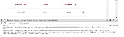 Solved How On Clicking A Button Content Of Each Row Of Html Table Be Updated In Database Table