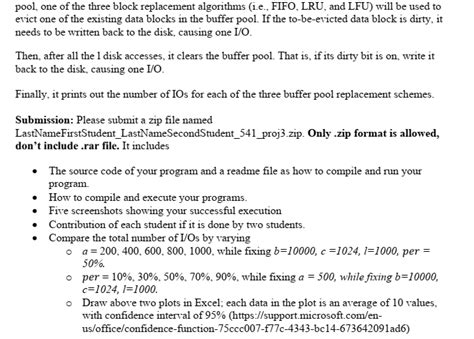 Implementation Of A Disk Based Buffer Pool A Buffer Chegg