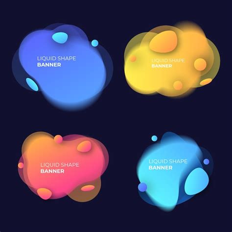 Premium Vector Gradient Abstract Shape