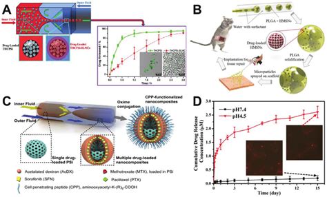 Microfluidics Synthesis Of Silica Based Biomaterials For Drug Delivery