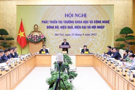 Phát Triển Thị Trường Khoa Học Và Công Nghệ đồng Bộ Hiệu Quả Hiện đại