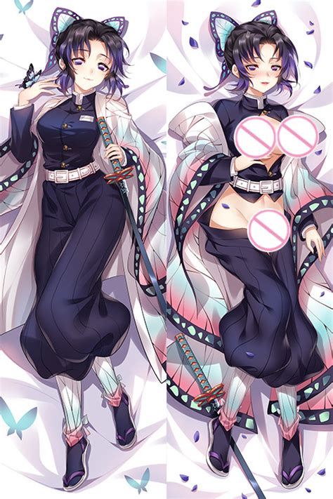 Kawaii Japanese Girl Kimetsu No Yaiba Dakimakura Pillow Case Demon Hot Sex Picture