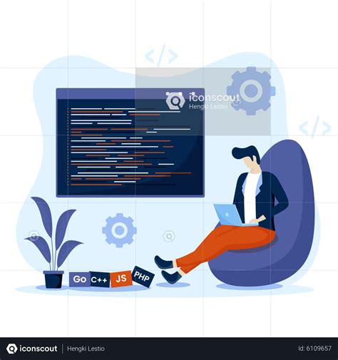 Backend Developer Illustration Free Download Design And Development Illustrations Iconscout