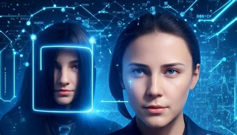 Premium Ai Image Facial Recognition Online Access Business Data Biometric Security Identification