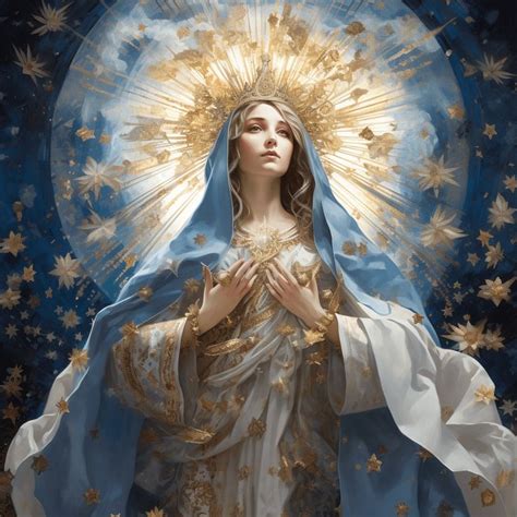 Queenship Of Mary The Virgin Mary Fanart Ave Maria Aesthetic Virgin