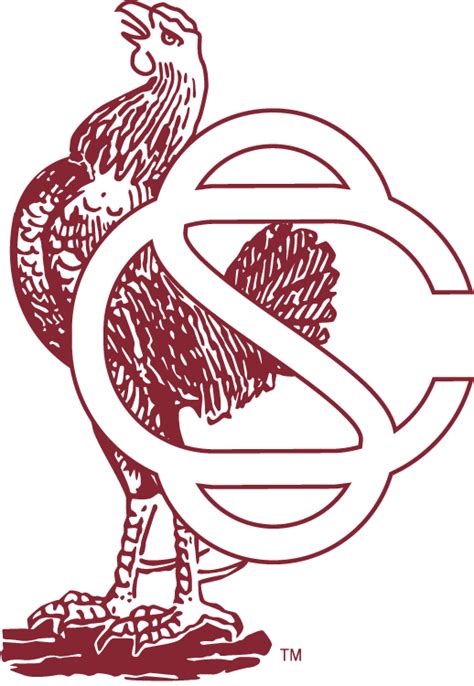 South Carolina Gamecocks Old Logo Clipart Large Size Png Image Pikpng