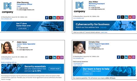 Create Modular Email Signatures With Dynamic Content