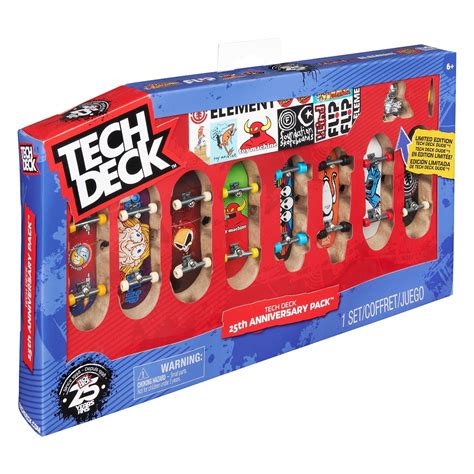 25th Anniversary Pack Tech Deck 8 Fingerskate