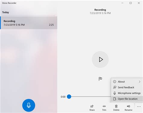 Where Does Voice Recorder Save Files Windows Mozpub