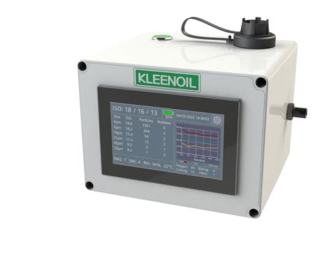Digital Online Particle Counter Kleenoil Filtration India Digital Online Particle Counter Kleenoil Filtration India