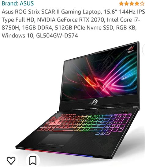 Asus Rog Strix Scar Ii Computers Tech Laptops Notebooks On Carousell
