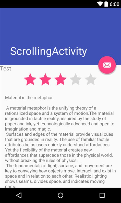 Android Set An Image Background On A Scrolling Activity Stack Overflow